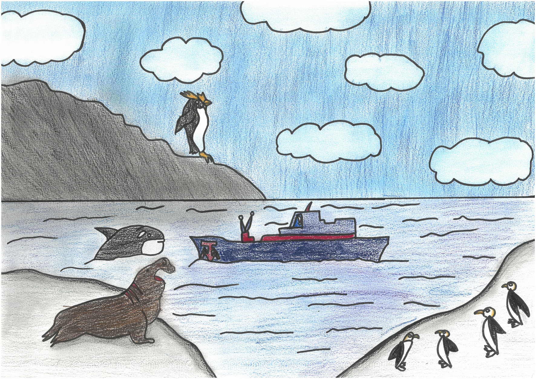 Un grand bravo aux gagnants du concours de dessins consacré aux 70 ans ...