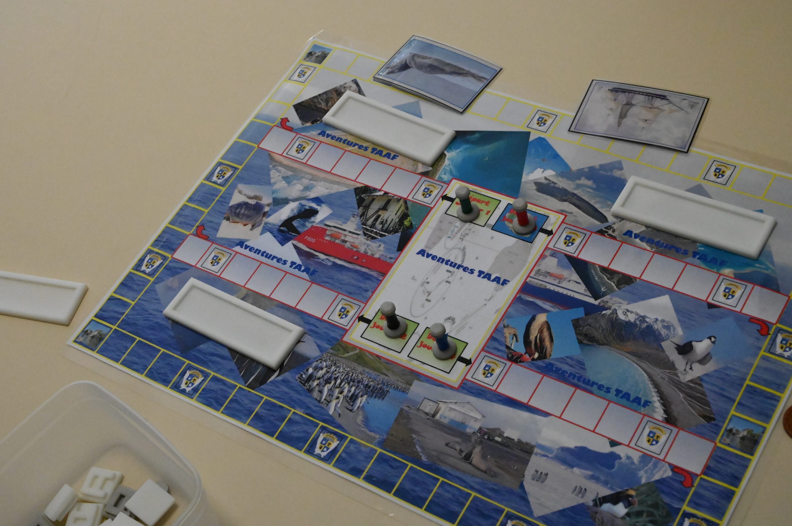 Jeu de plateau "Aventures TAAF" - Terres australes et antarctiques ...